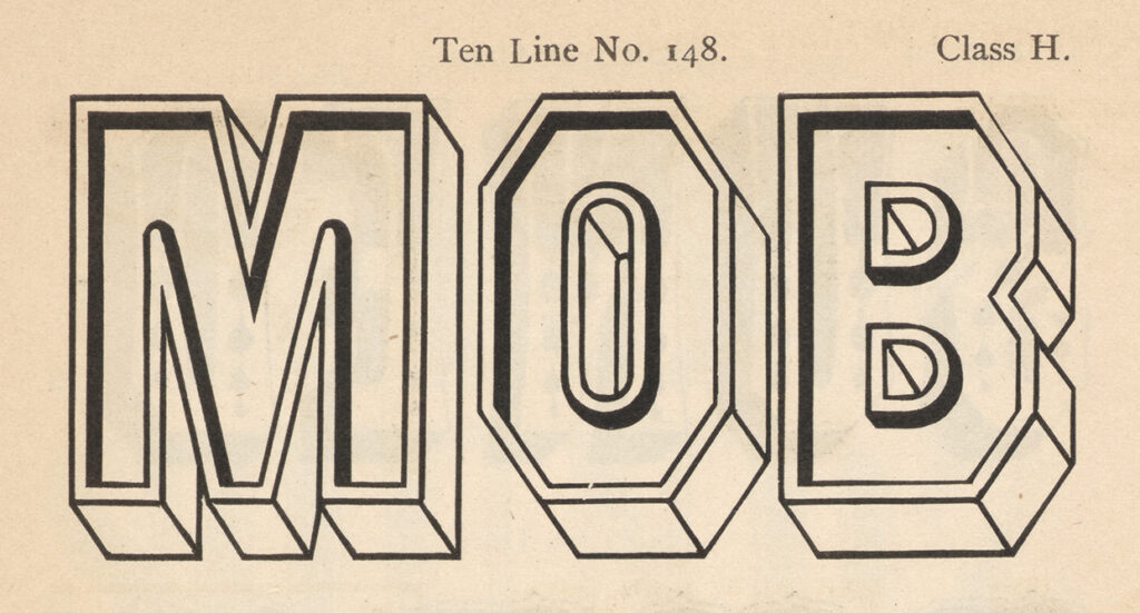 Wood Type Research – Chromatic Gothic Paneled